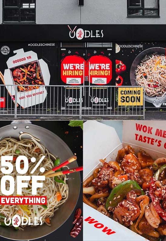 50% off Oodles Chinese launch in Bury this Friday - Feed the Lion