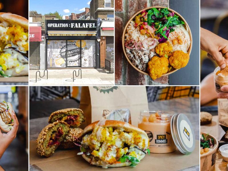 Operation: Falafel September launch in London's Chalk Farm - Feed the Lion