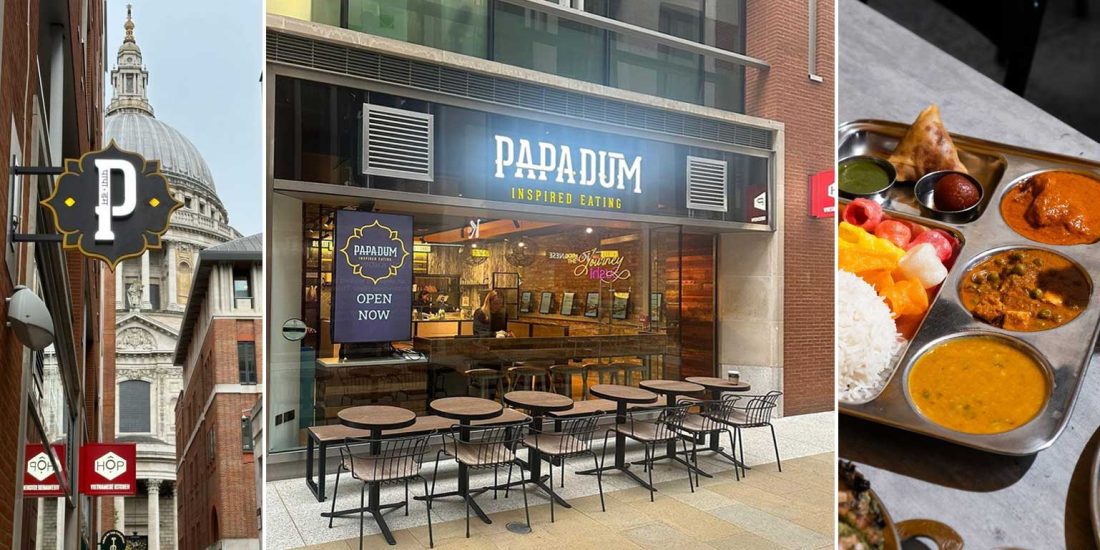 Papa-dum opens in the heart of London St Paul's - Feed the Lion