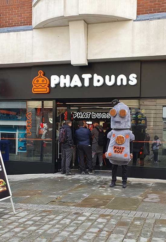 Big Derby debut for American smashed burger Phat Buns - Feed the Lion
