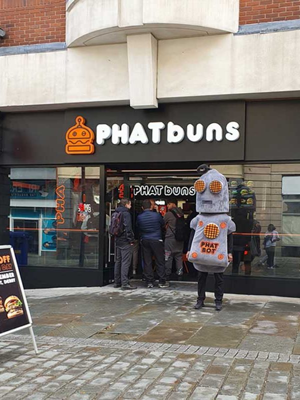 Big Derby debut for American smashed burger Phat Buns - Feed the Lion