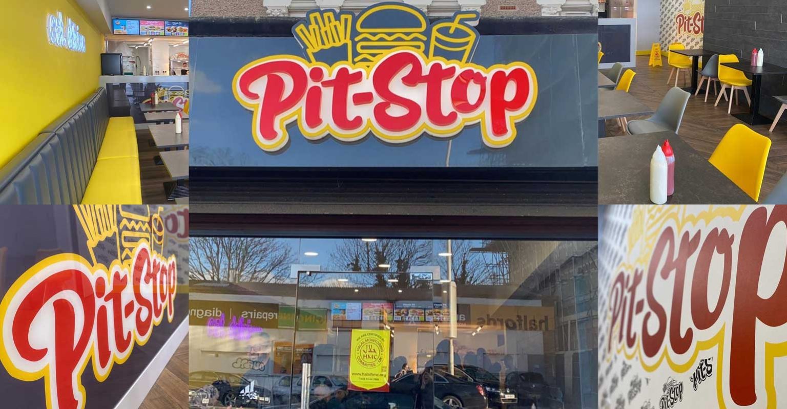 Pit-Stop McDonald's Burgers Seven Kings Ilford London - Feed the Lion