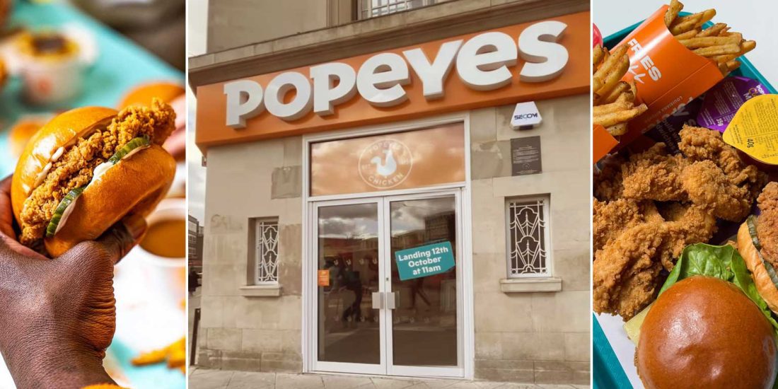 Giveaways at Popeyes launch in London Croydon tomorrow - Feed the Lion