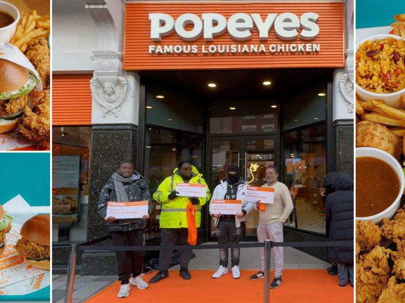 Popeyes' London Ilford launch first of 30 to open this year - Feed the Lion