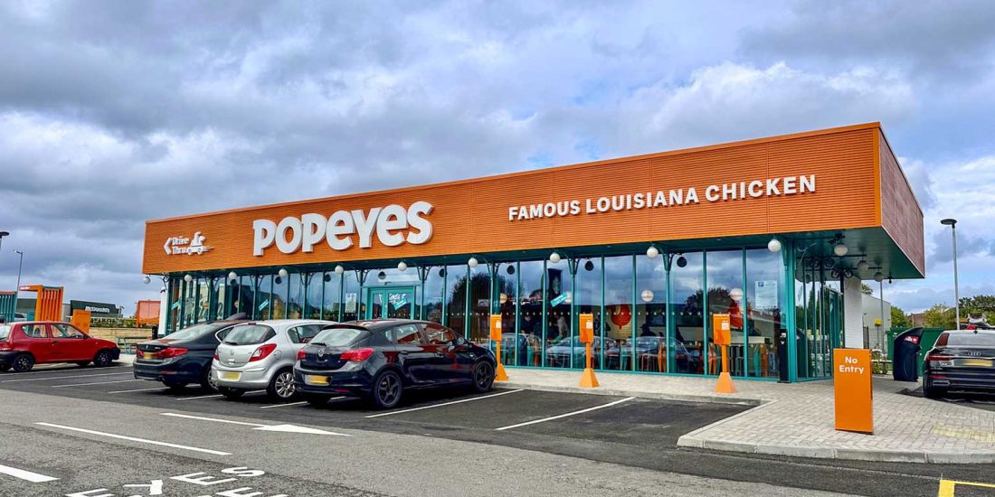 Popeyes launches drive-thru in West Yorkshire's Wakefield - Feed the Lion