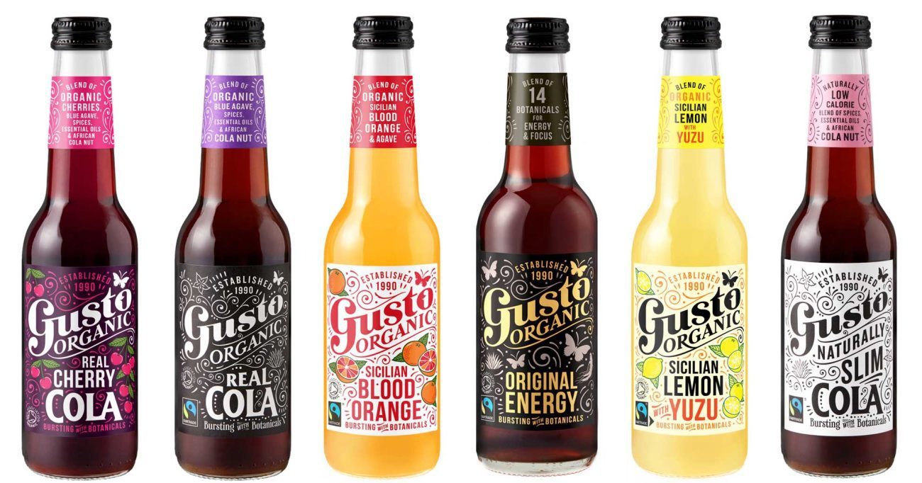 Gusto Organic Halal Cola Soft Drink Beverage Coke Pepsi - Feed the Lion