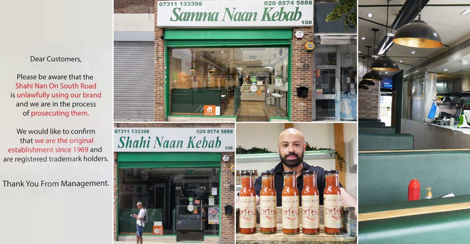 Southall Shahi Naan Kebab forced to rebrand 'Samma Naan Kebab' - Feed ...