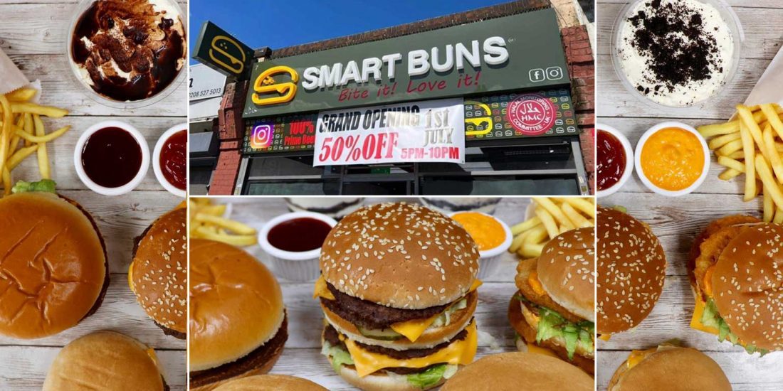 50% off 1st July at Smart Buns launch in Walthamstow - Feed the Lion