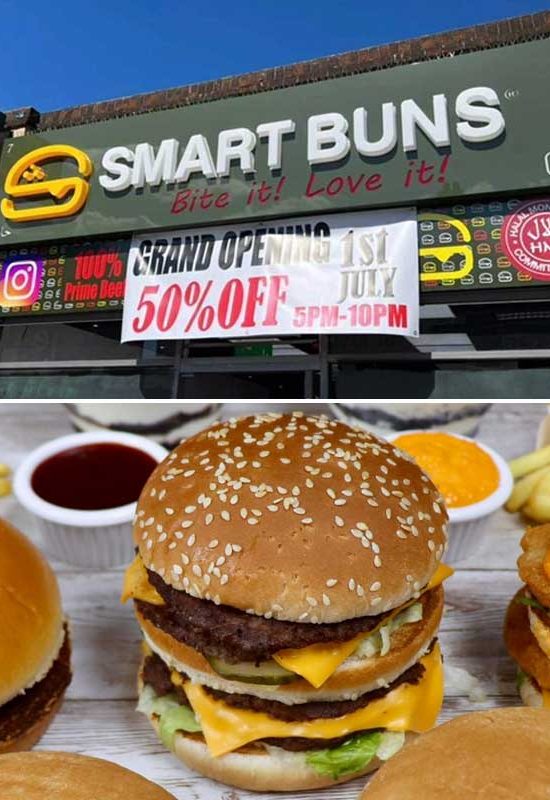 50% off 1st July at Smart Buns launch in Walthamstow - Feed the Lion