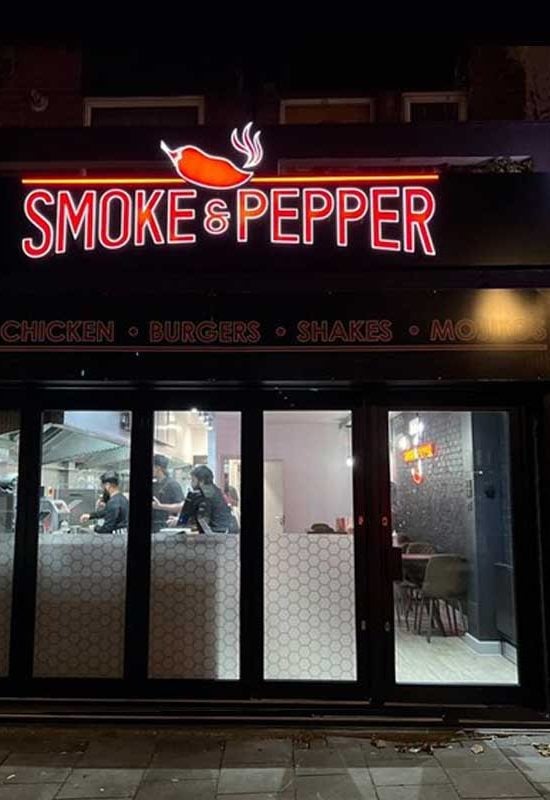 50% off Smoke & Pepper launch in London Clapton today - Feed the Lion