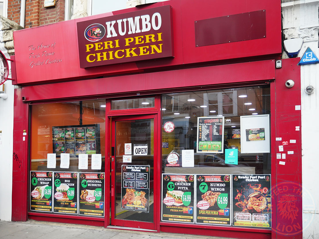 Kumbo Peri Peri Tooting Broadway Halal restaurants - Feed the Lion