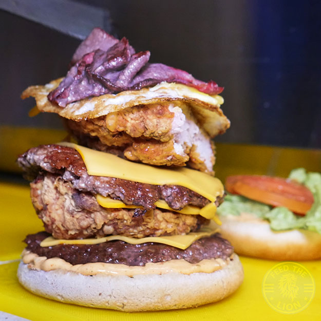 beast Two Buns Burger Halal HMC restaurant Ealing Broadway London ...