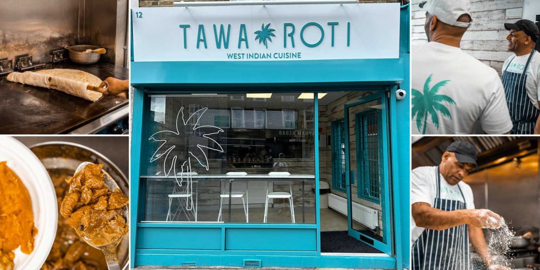 Tawa Roti brings West Indian cuisine to London Clapham - Feed the Lion