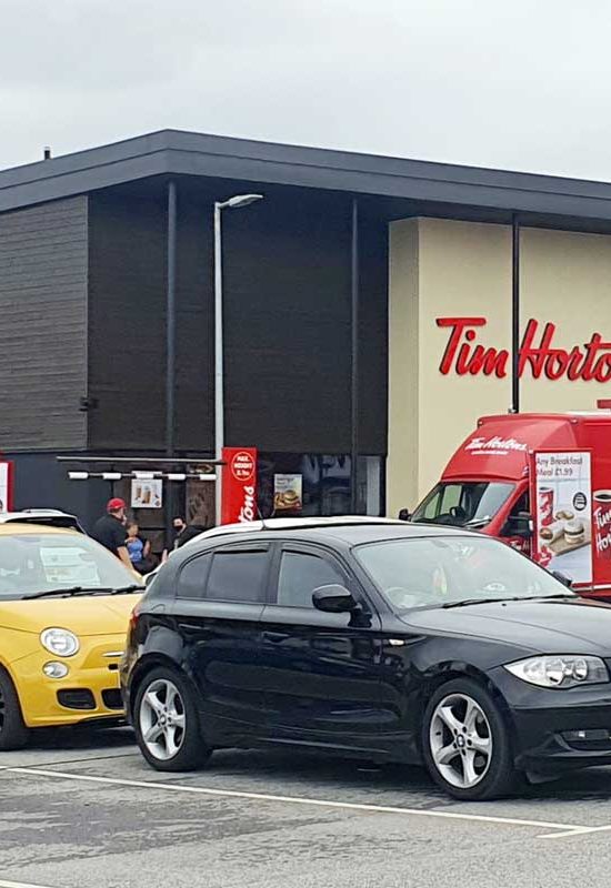 Halal options at Tim Hortons new drive-thru in Birstall - Feed the Lion