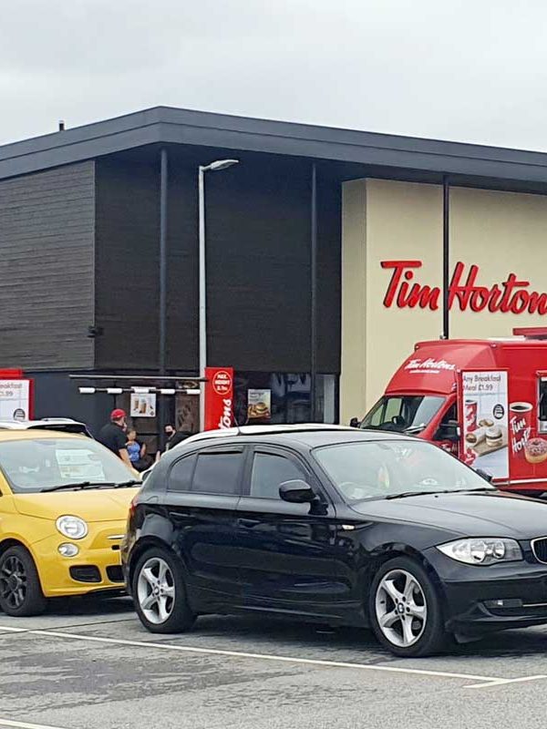 Halal options at Tim Hortons new drive-thru in Birstall - Feed the Lion