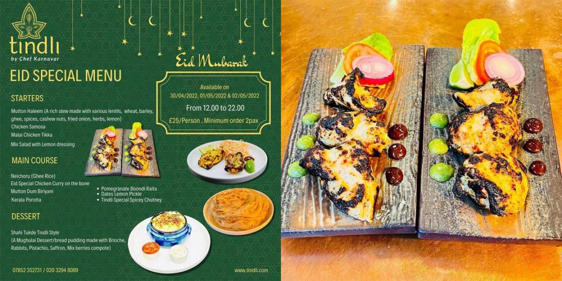 Spectacular restaurant set menus for Eid al-Fitr 2022 - Feed the Lion