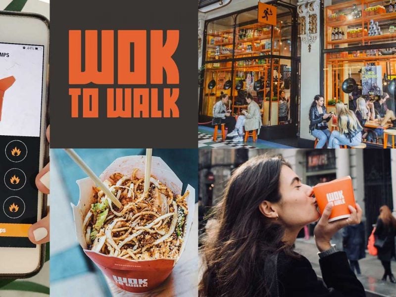 Wok to Walk debut in Manchester - Feed the Lion