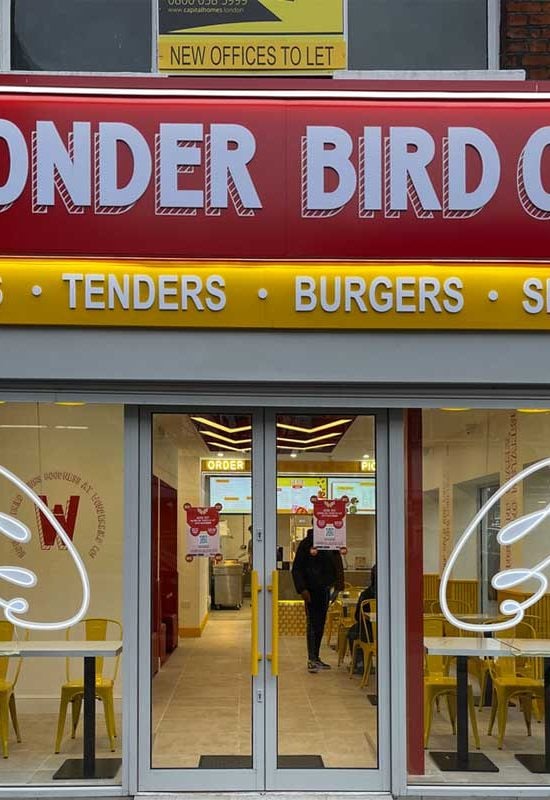 New chicken brand Wonder Bird Co. in London's Wood Green - Feed the Lion